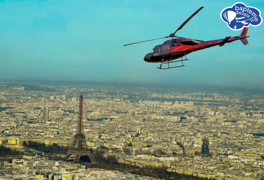 Admirez Paris et le Chateau de Versailles en helicoptere