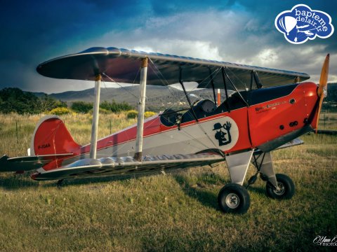 Vol decouverte avion biplan retro ULM Var