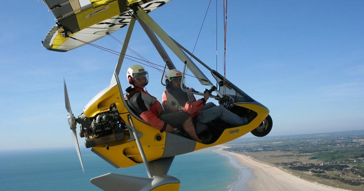 Venez décourvrir l'ULM Pendulaire au départ de Granville (50)