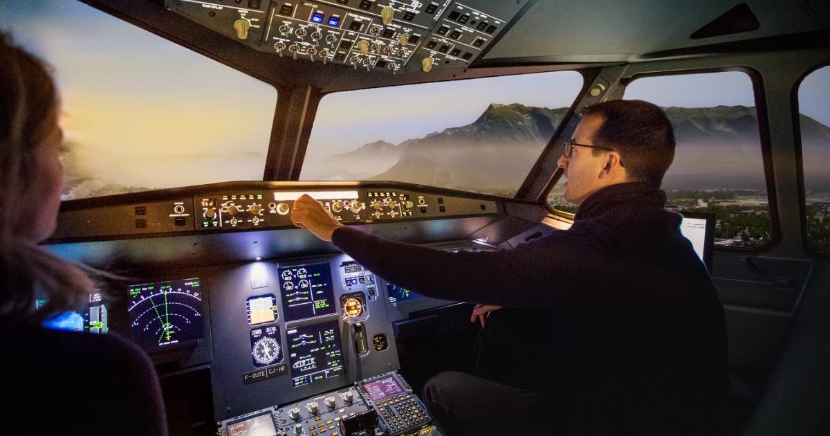 Pilotez un simulateur d'Airbus A320 à Lyon – Simu FFS Lyon