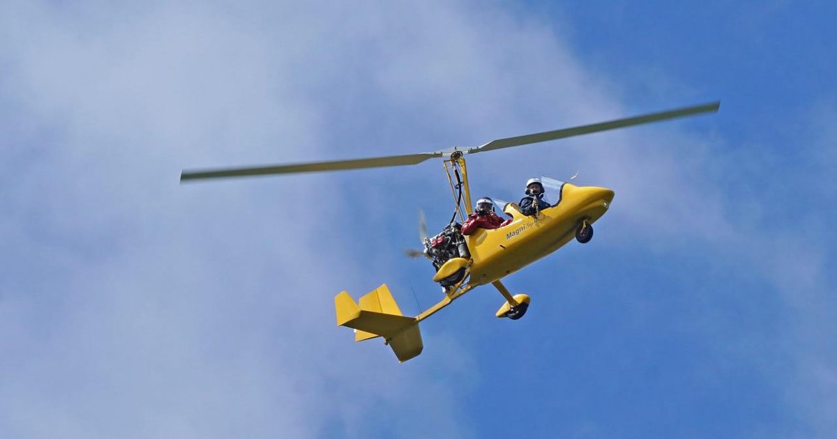 Prenez les commandes d'un ULM Autogire au Mans dans la Sarthe aidé d’un ...