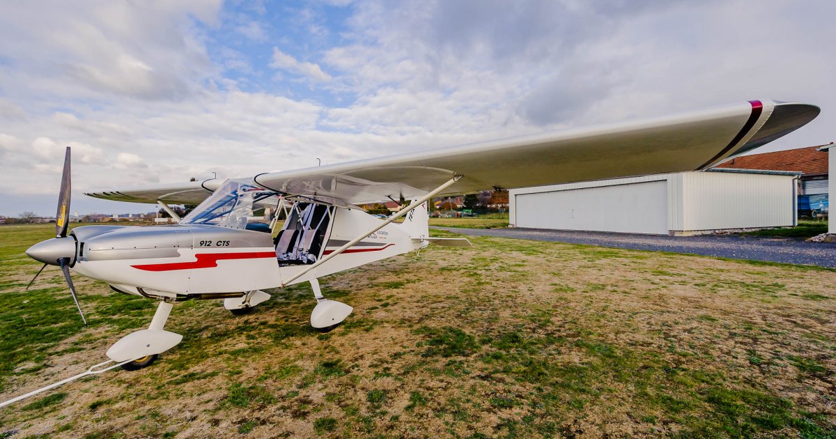 C’est au départ de l’aérodrome d’Epinal que le rendez-vous est donné ...