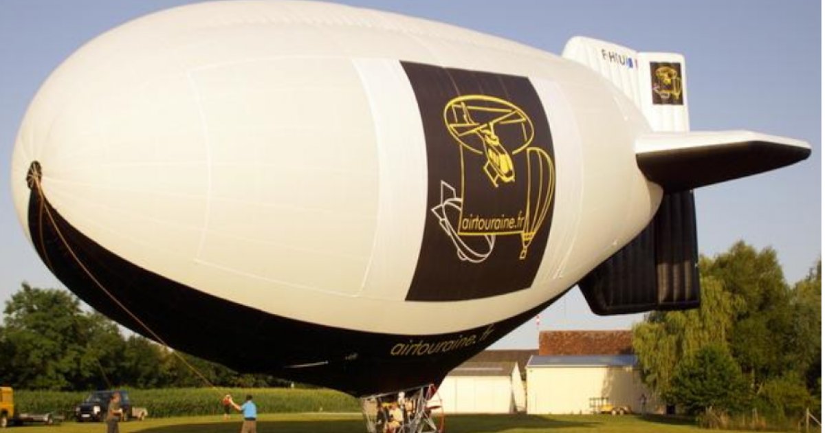 Vol en ballon dirigeable près de Tours - en Indre et Loire (37)